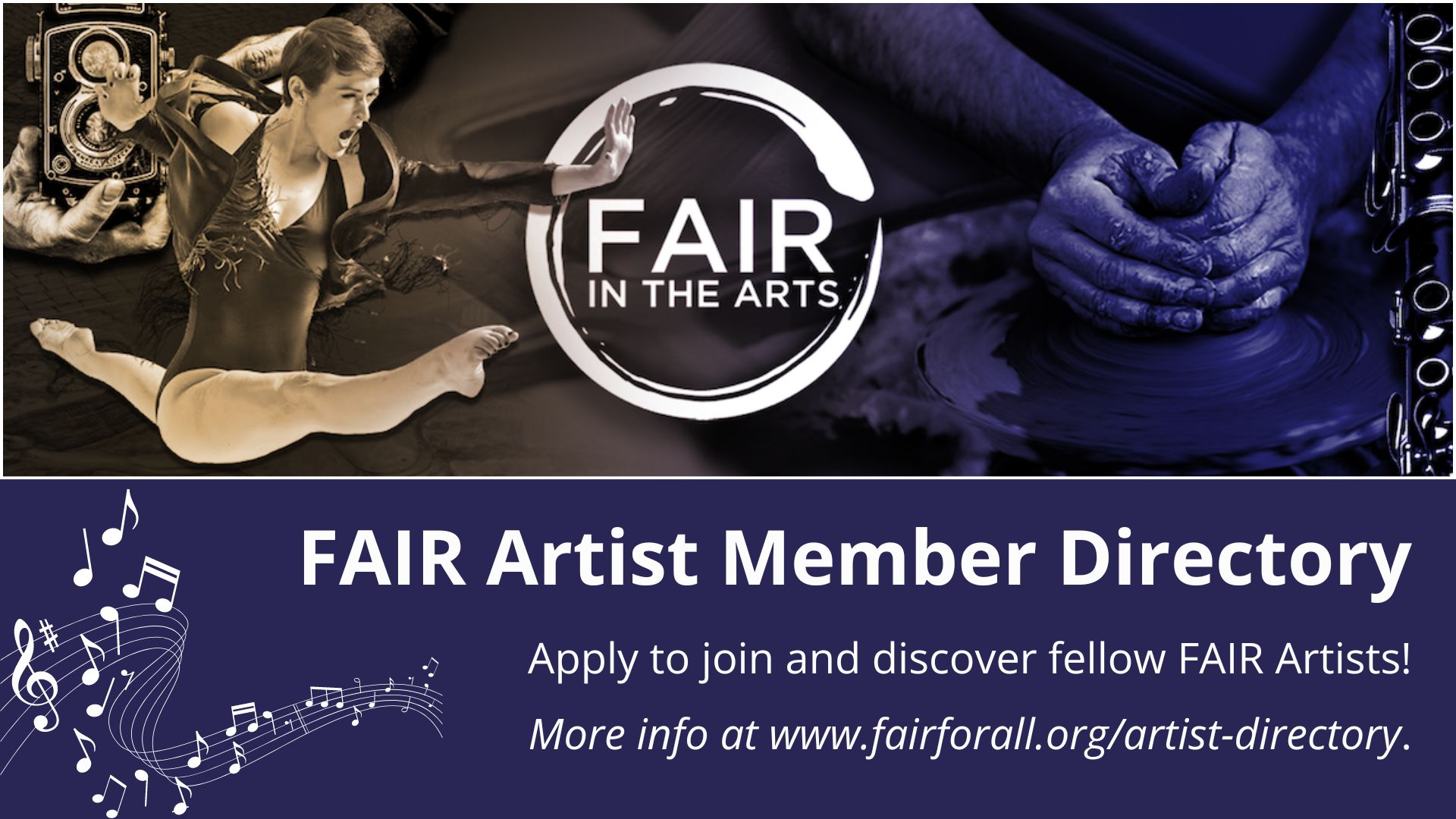 FAIR in the Arts – Fair For All